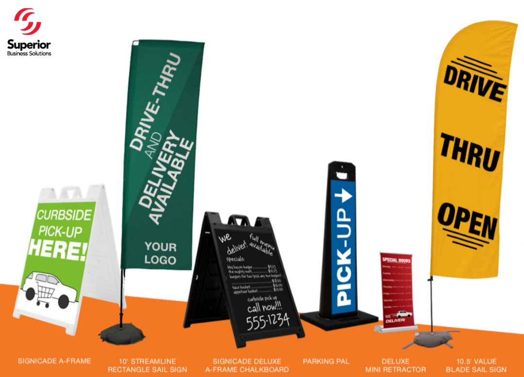 7 Signage Options to Let the Public Know You’re Back in Business ...