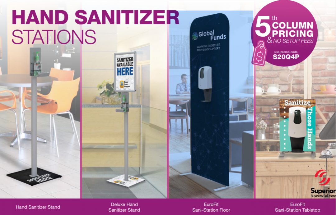 DON’T MISS THIS SALE on Hand Sanitizer Stations & Protective Counter ...