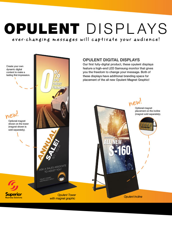 Captivate Prospective Customers with Opulent Digital Displays ...